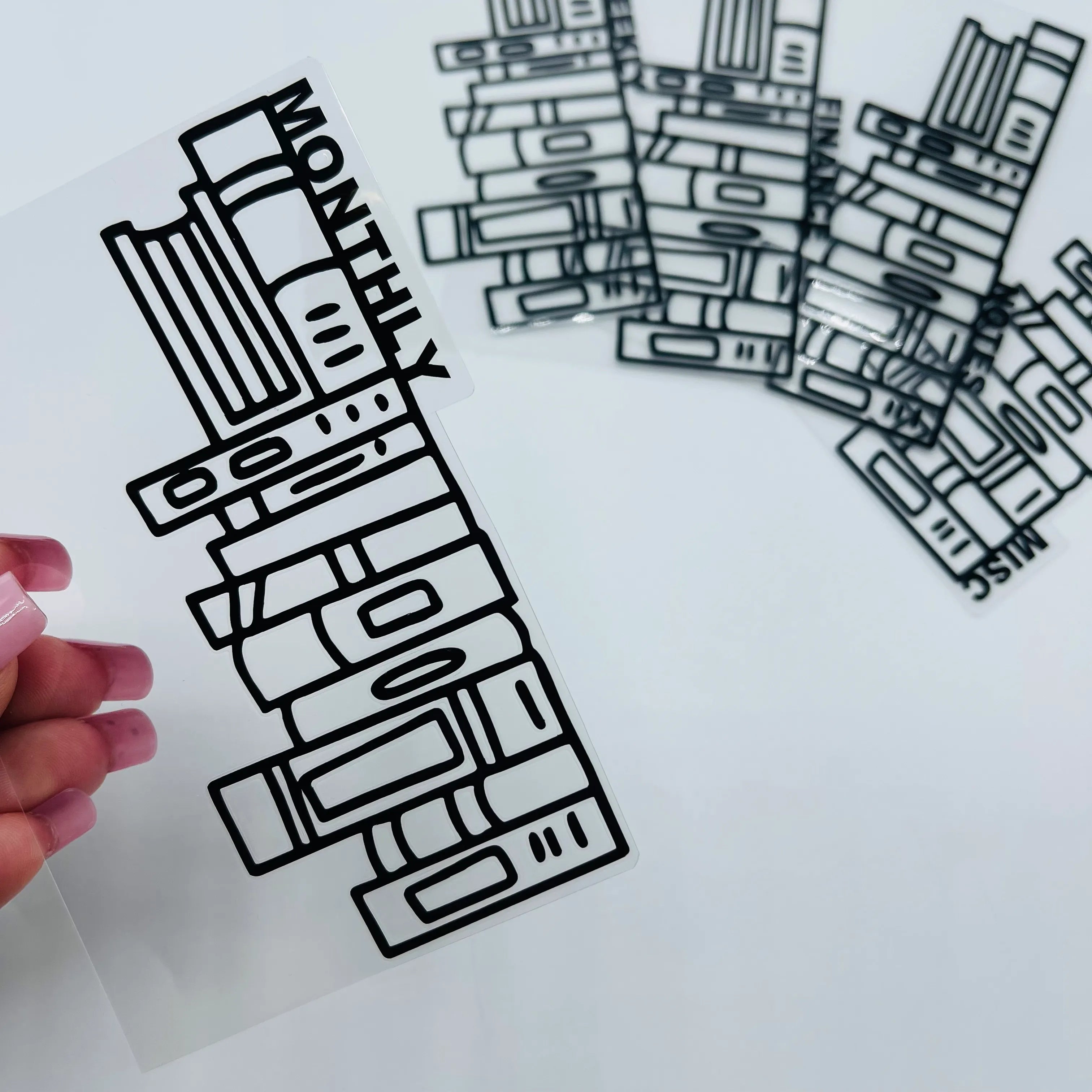 Book/Planner Stack Custom Dividers - SIDE TABS – TypeAforAlexa