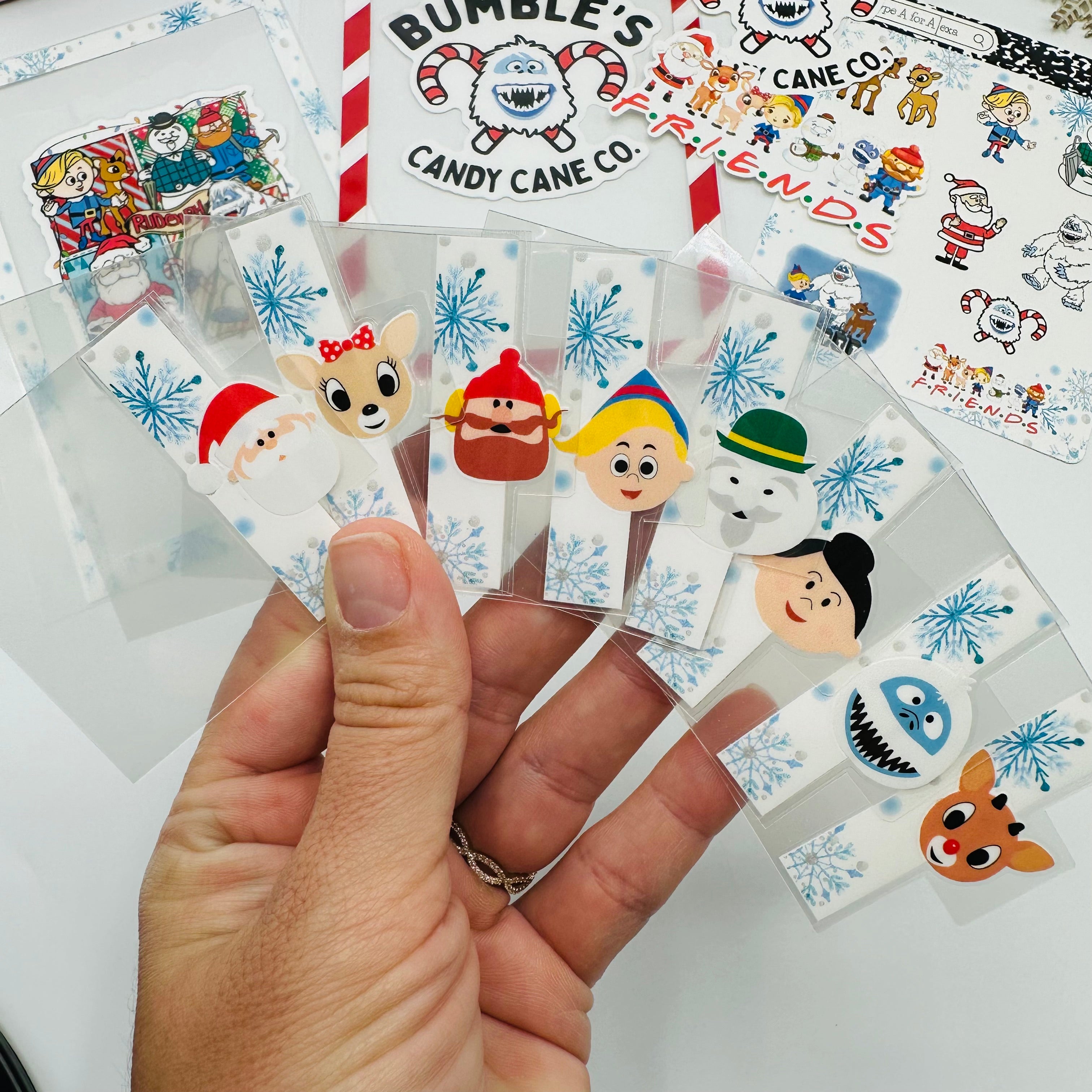 Rudolph Gang Mini Tab Planner Dividers - SIDE TABS – TypeAforAlexa