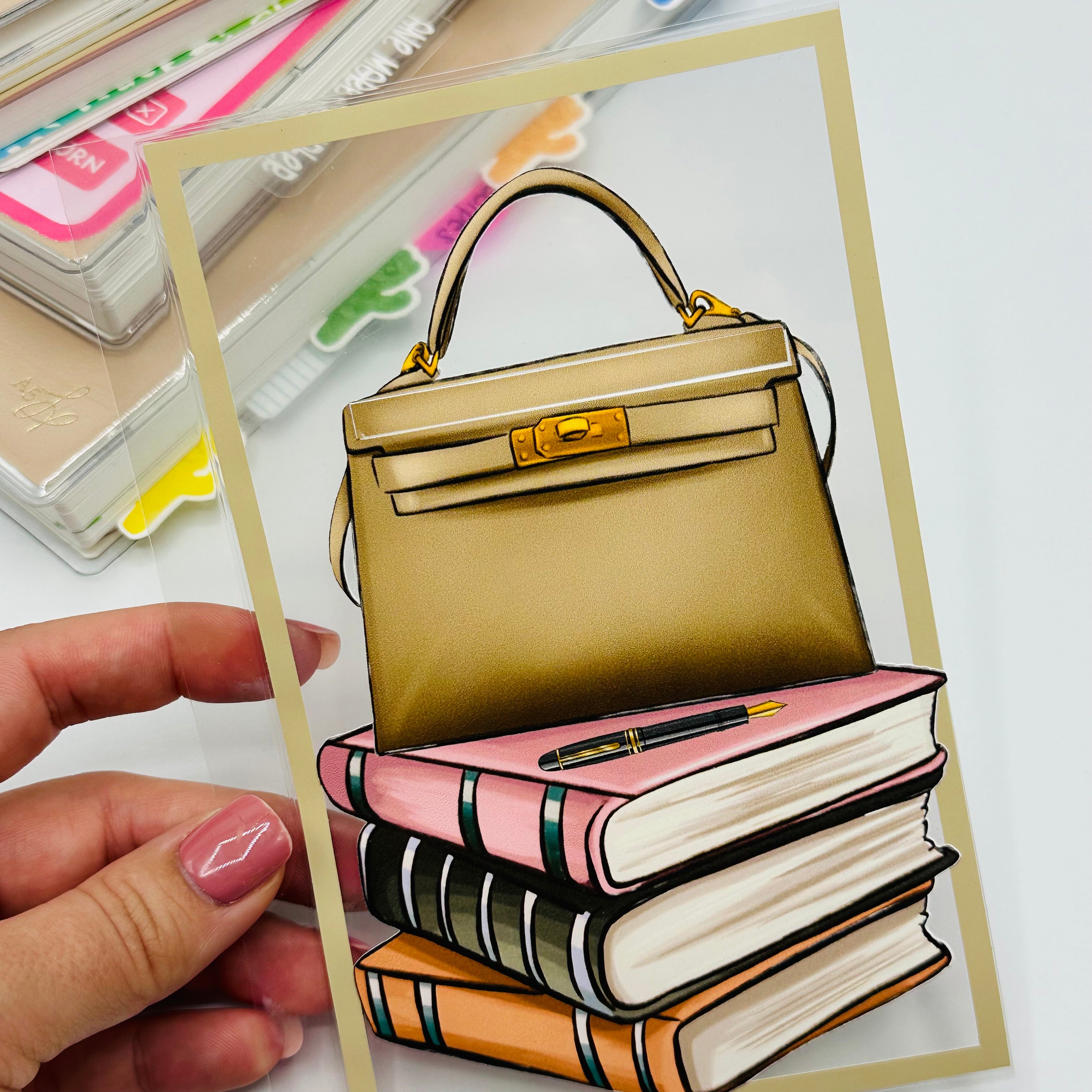 Beige Purse Stack Interactive Dashboard – TypeAforAlexa