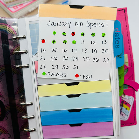 Colorful Drawers Interactive Dashboard – TypeAforAlexa