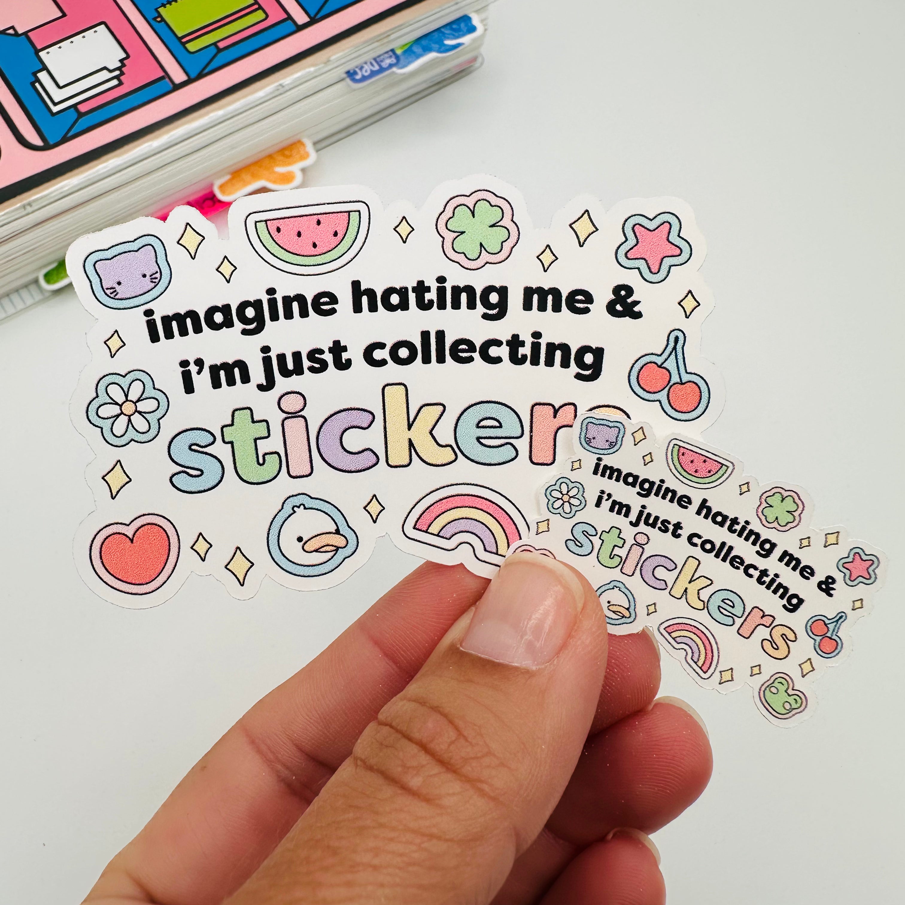 Collecting Stickers Stickers – TypeAforAlexa