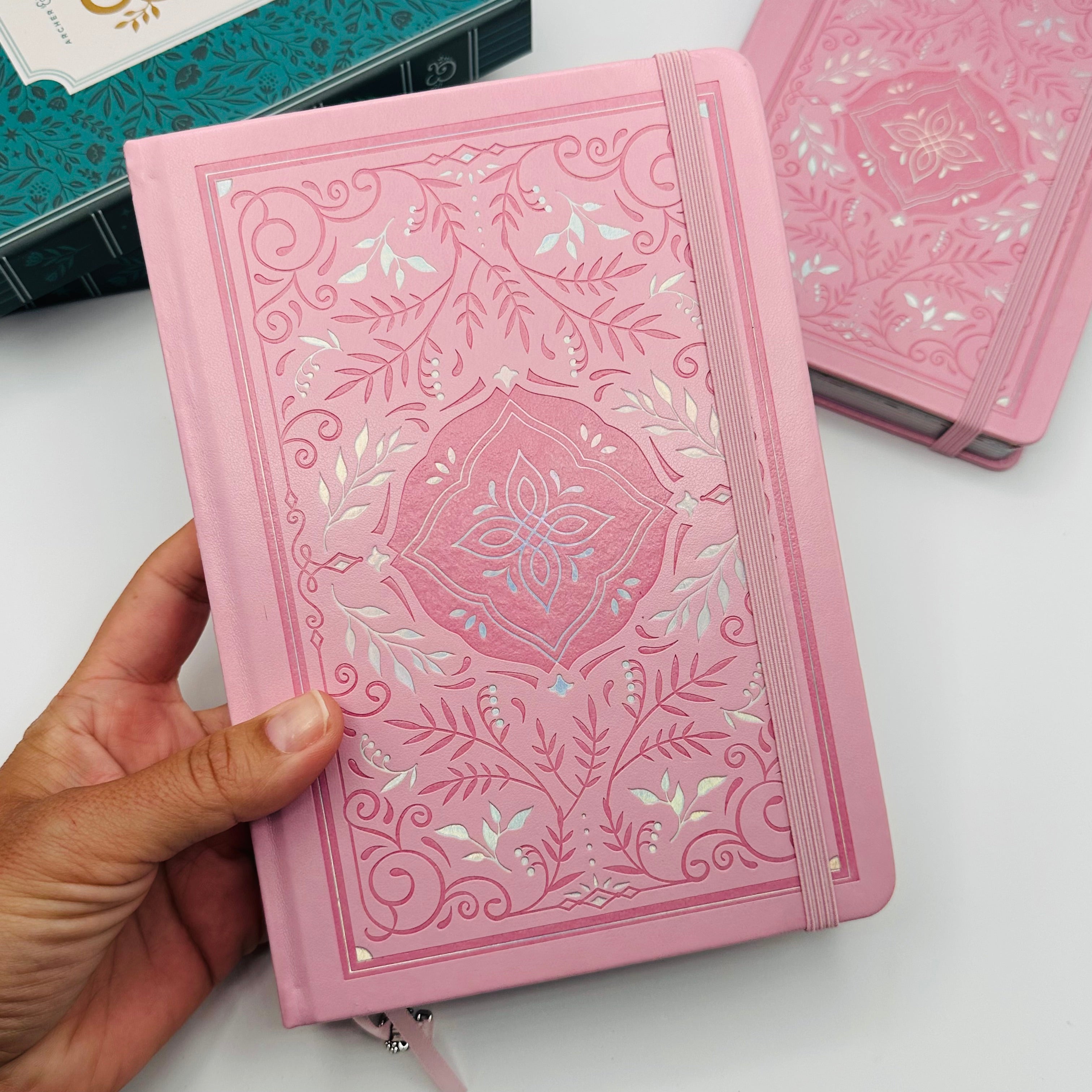 A5 Pre-Setup Reading Journal - Bright Floral Theme – TypeAforAlexa